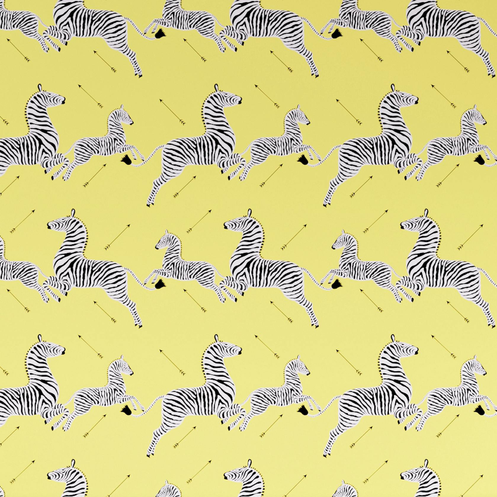 Yellow Zebra by Scalamandré