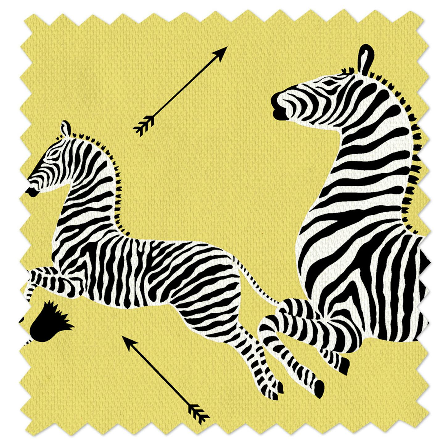 Yellow Zebra by Scalamandré