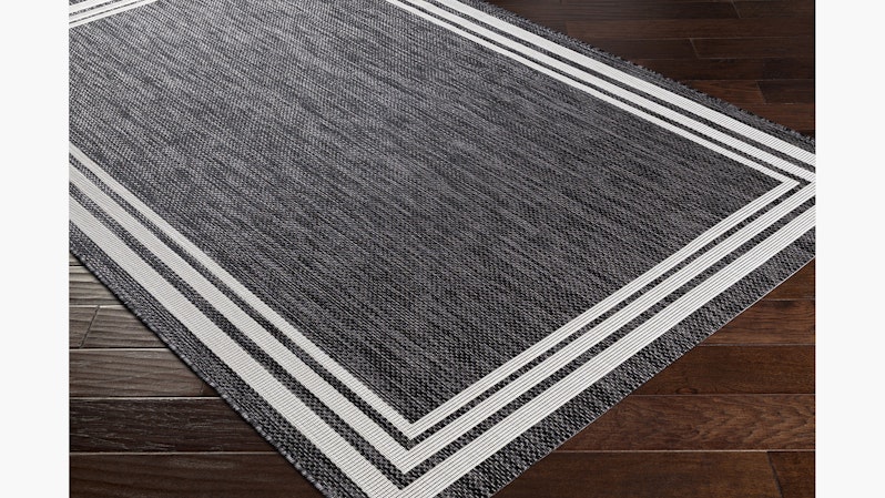 Classic Border Outdoor Rug | 7'10" x 10'2" | The Inside Furniture