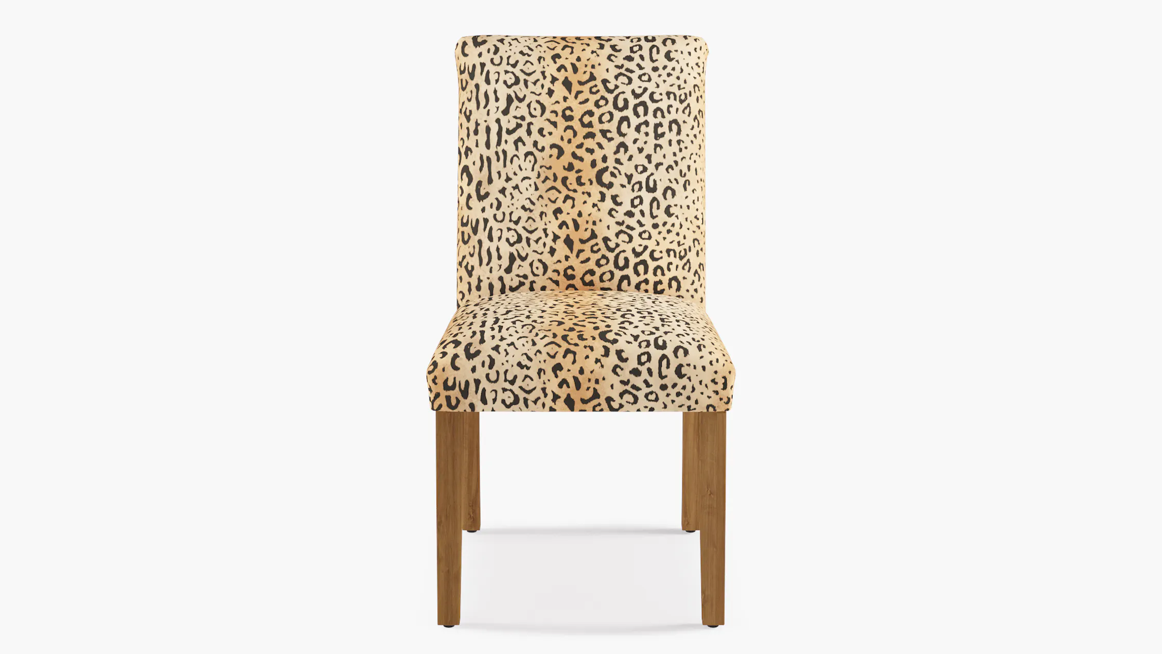 Leopard Upholstered Custom Classic Dining Chair | Requires Assembly ...