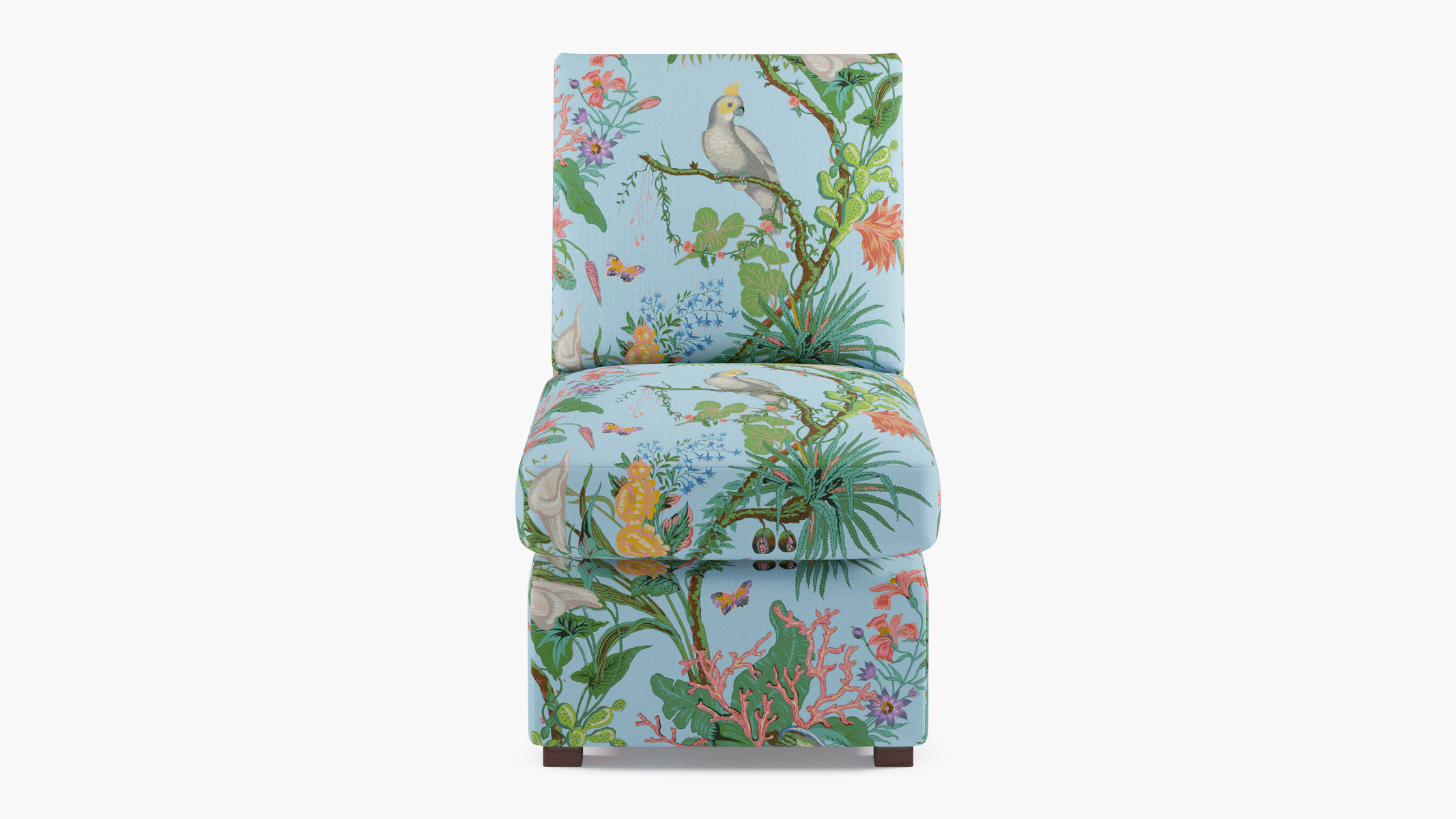 Petite Slipper Chair Sky Cinque Terra