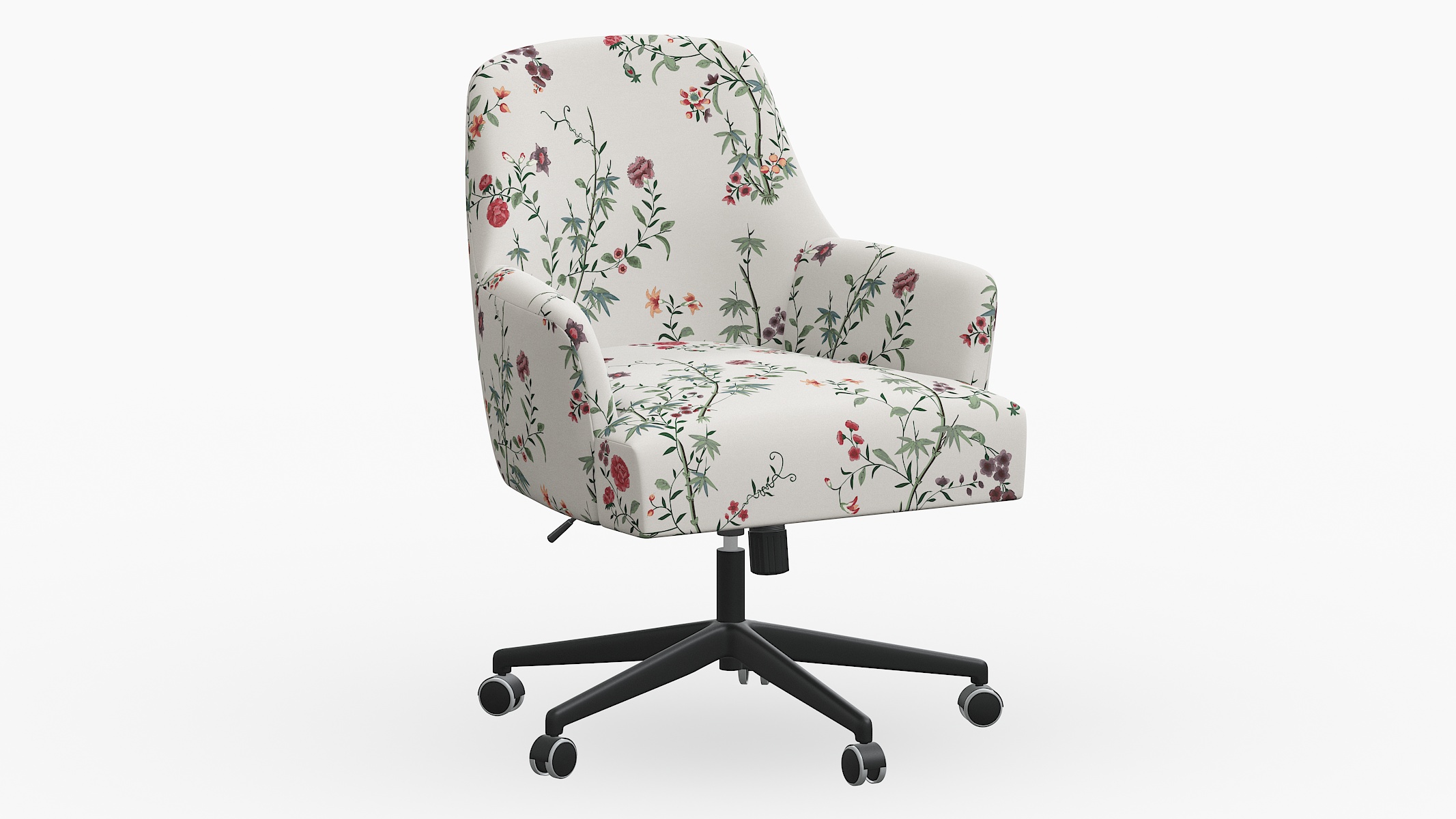 Modern Task Chair Multi Bamboo Garden