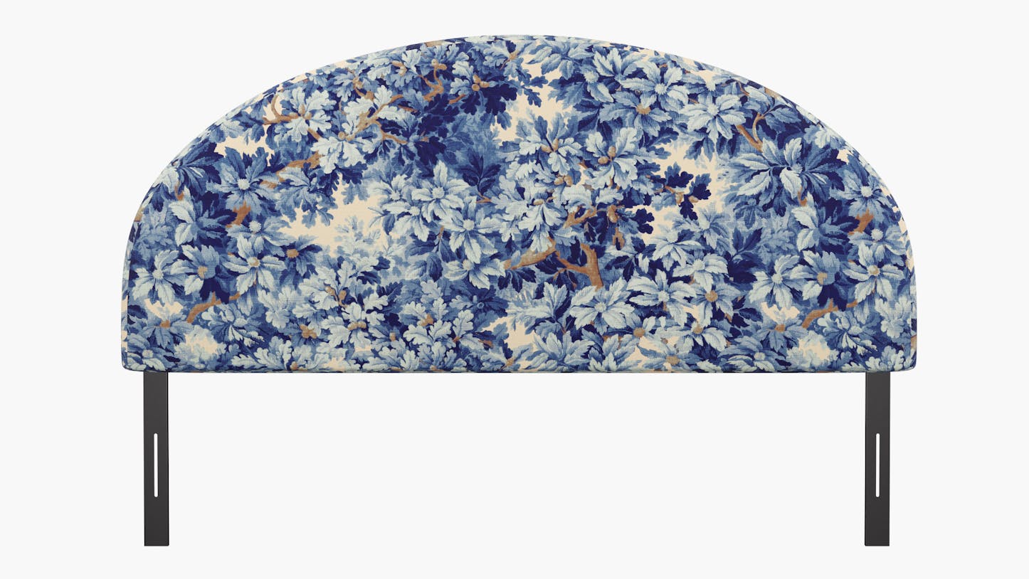 Limoges Bois De Chene Upholstered Custom Arched Back Headboard | King ...
