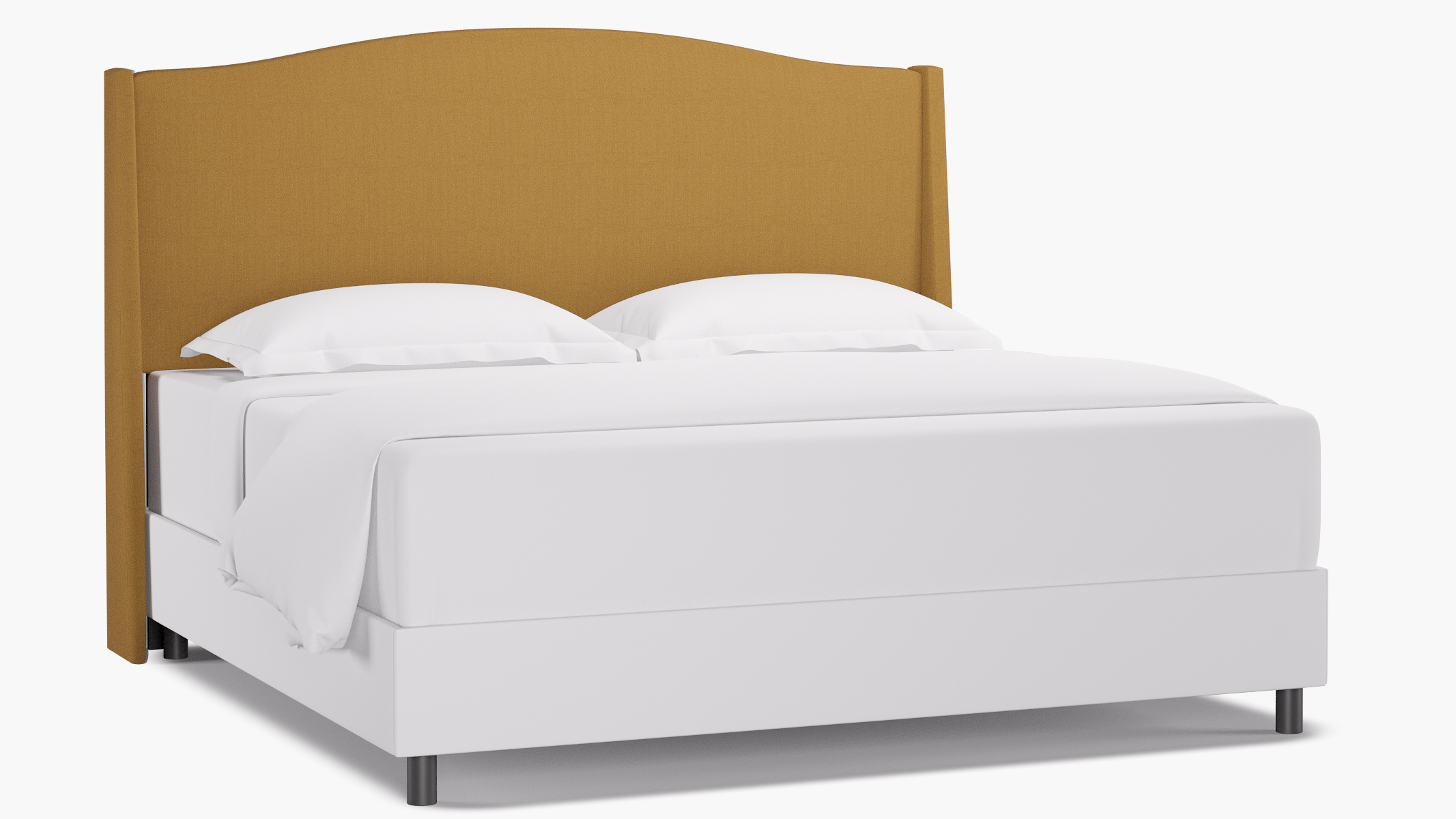 Linen headboard king store